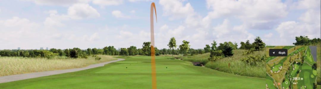 Trackman Driving Range In Surrey | 29 Floodlit Bays | Hoebridge Golf Centre