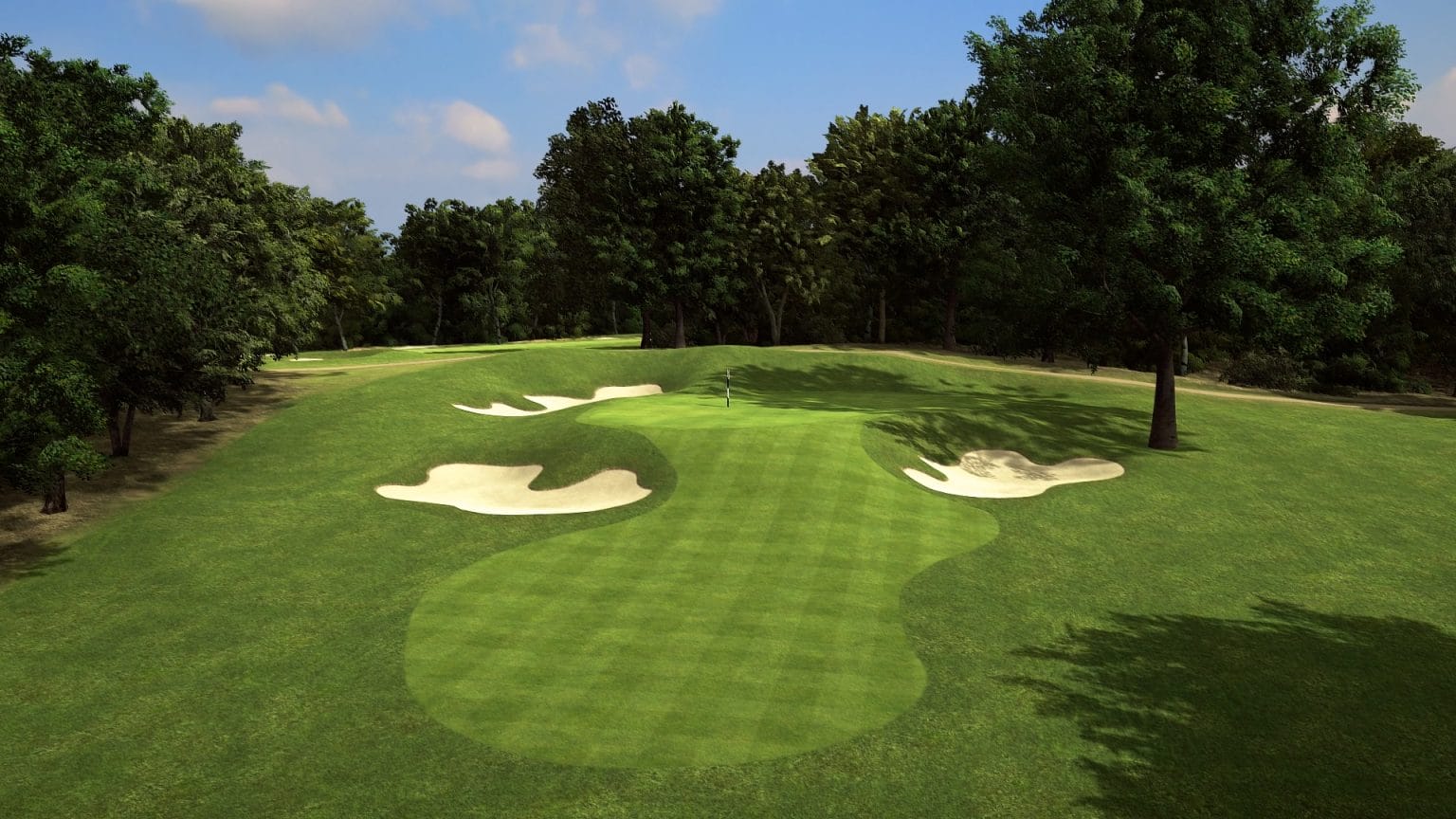 Trackman Driving Range In Surrey | 29 Floodlit Bays | Hoebridge Golf Centre